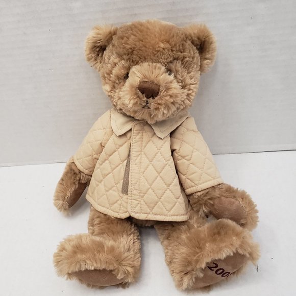 Burberry | Accents | Burberry Teddy Bear Quilt Tan Trench Plaid Coat ...